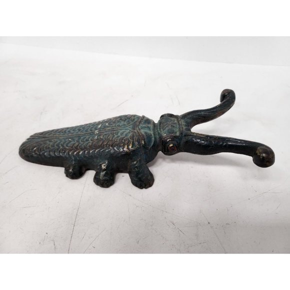 Accents | Vintage Cast Iron Beetle Bug Boot Jack Door Stop Mid Century ...